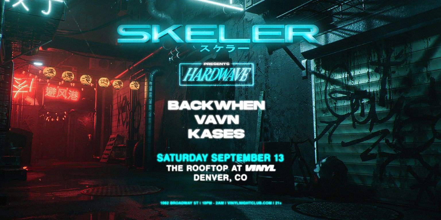 Skeler | EDM DJ Music Concert Show 2025 Sept 13 | Club Vinyl